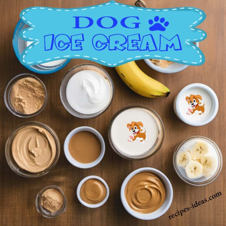 Easy Homemade Dog Ice Cream – RECIPES AND IDEAS